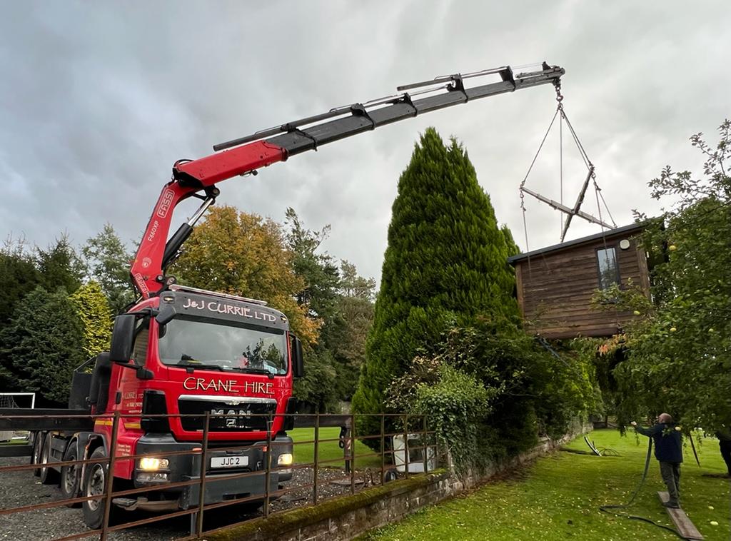 Lorry HIAB | Haulage and Crane Hire | J & J Currie