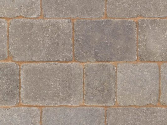 Pennant Grey Drivesett Tegula Paving - 160mm x 120mm | J & J Currie